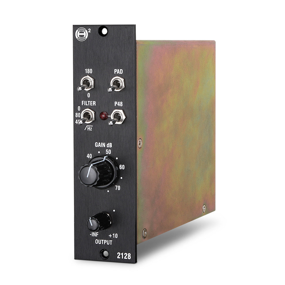 2128 "Helios" 500 Series Microphone Preamp – H2 Audio Helios
